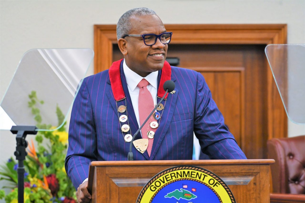 GOVERNOR DELIVERS STATE OF THE TERRITORY ADDRESS